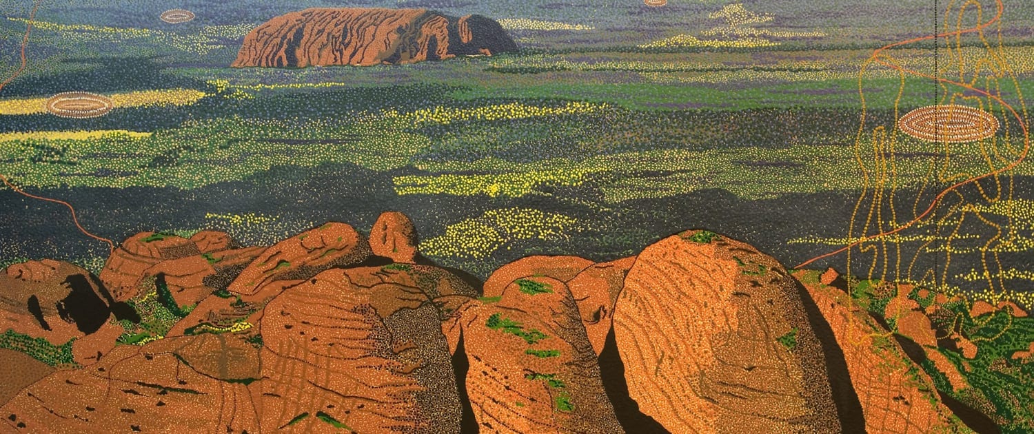 Initiation Rites – 38.7cm x 62cm – Gawura Gallery